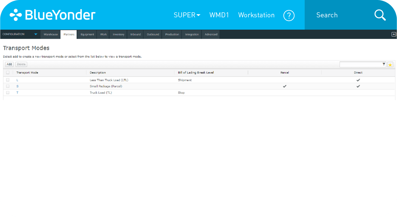 Warehouse Management by Blue Yonder